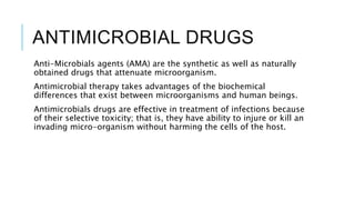 Anti-microbials therapy and complications.pptx | Infectious Diseases ...