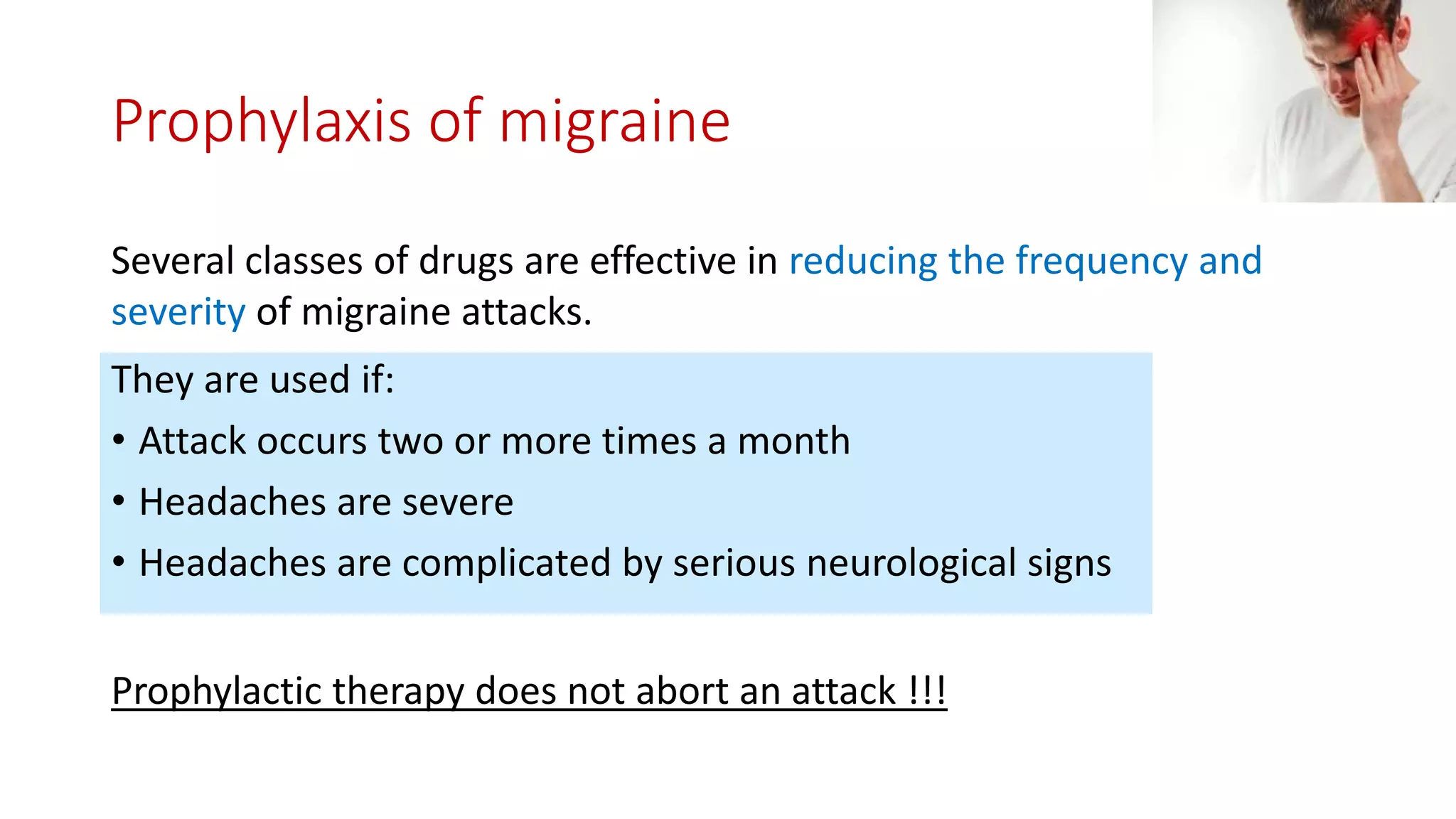 Anti migraine drugs | PPTX
