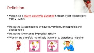 Anti migraine drugs | PPTX