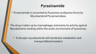 Anti mycobacterial drugs | PPT