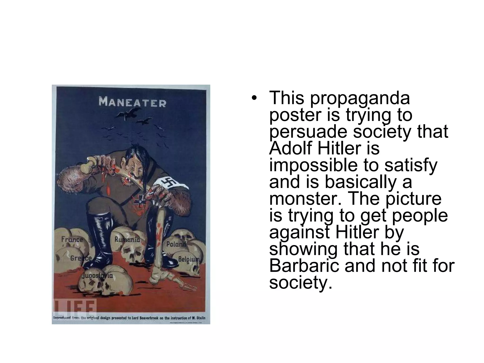 Anti nazi propaganda | PPT