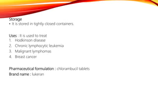 Anti neoplastic drugs(D. Pharmacy) | PPTX