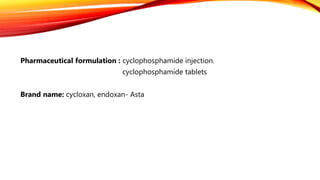 Anti neoplastic drugs(D. Pharmacy) | PPTX
