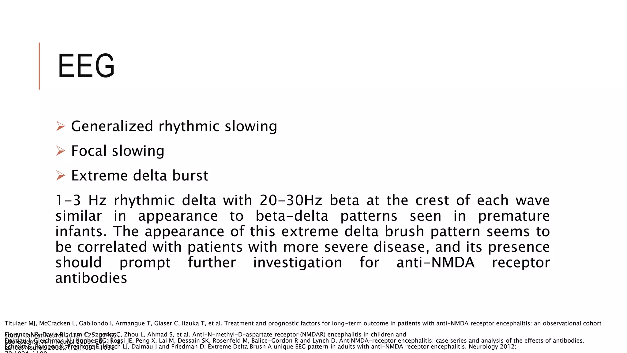 Anti-NMDA Receptor Encephalitis | PPTX
