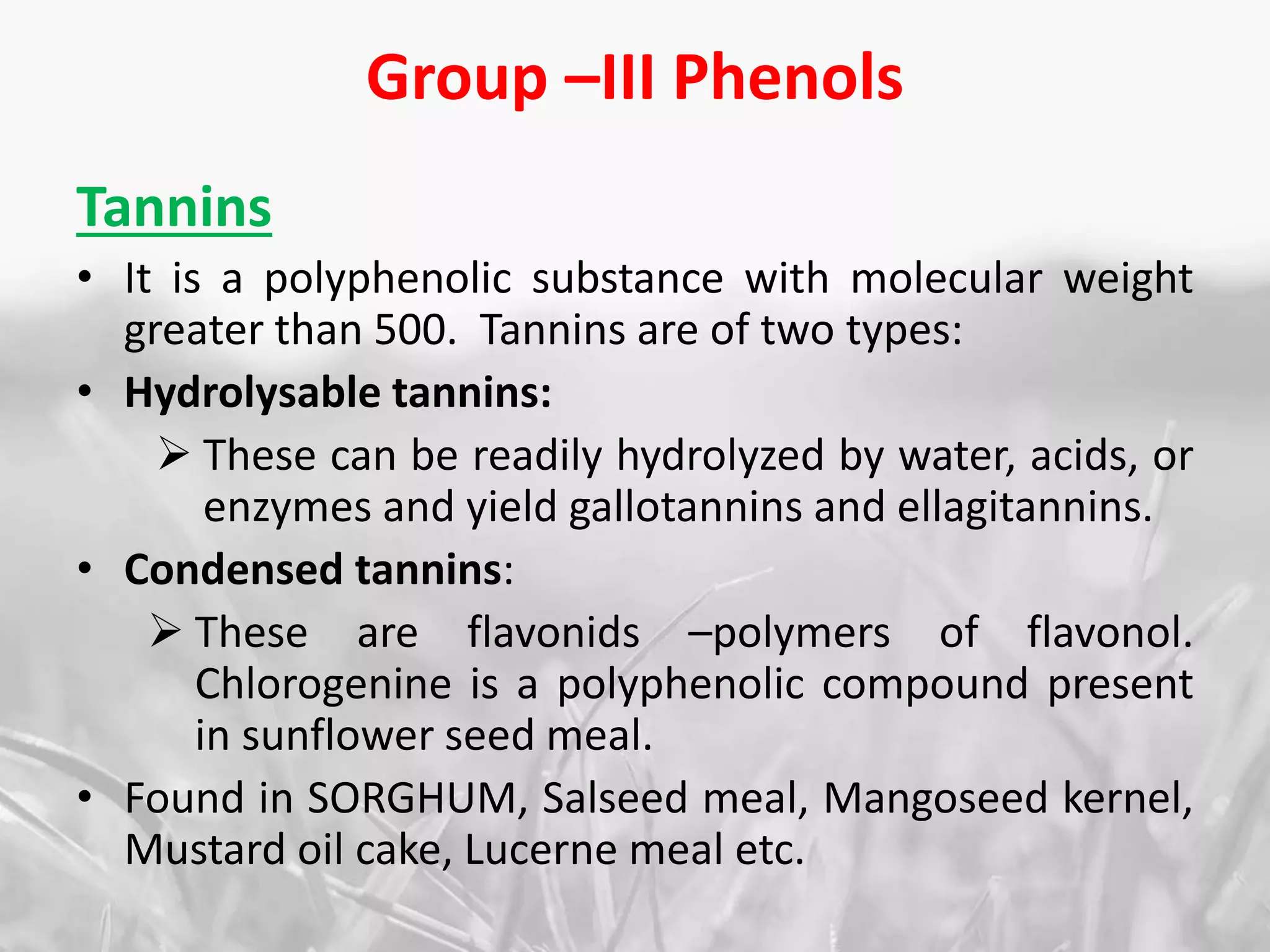 Anti nutritional factors and toxic elements in animal feed | PPTX