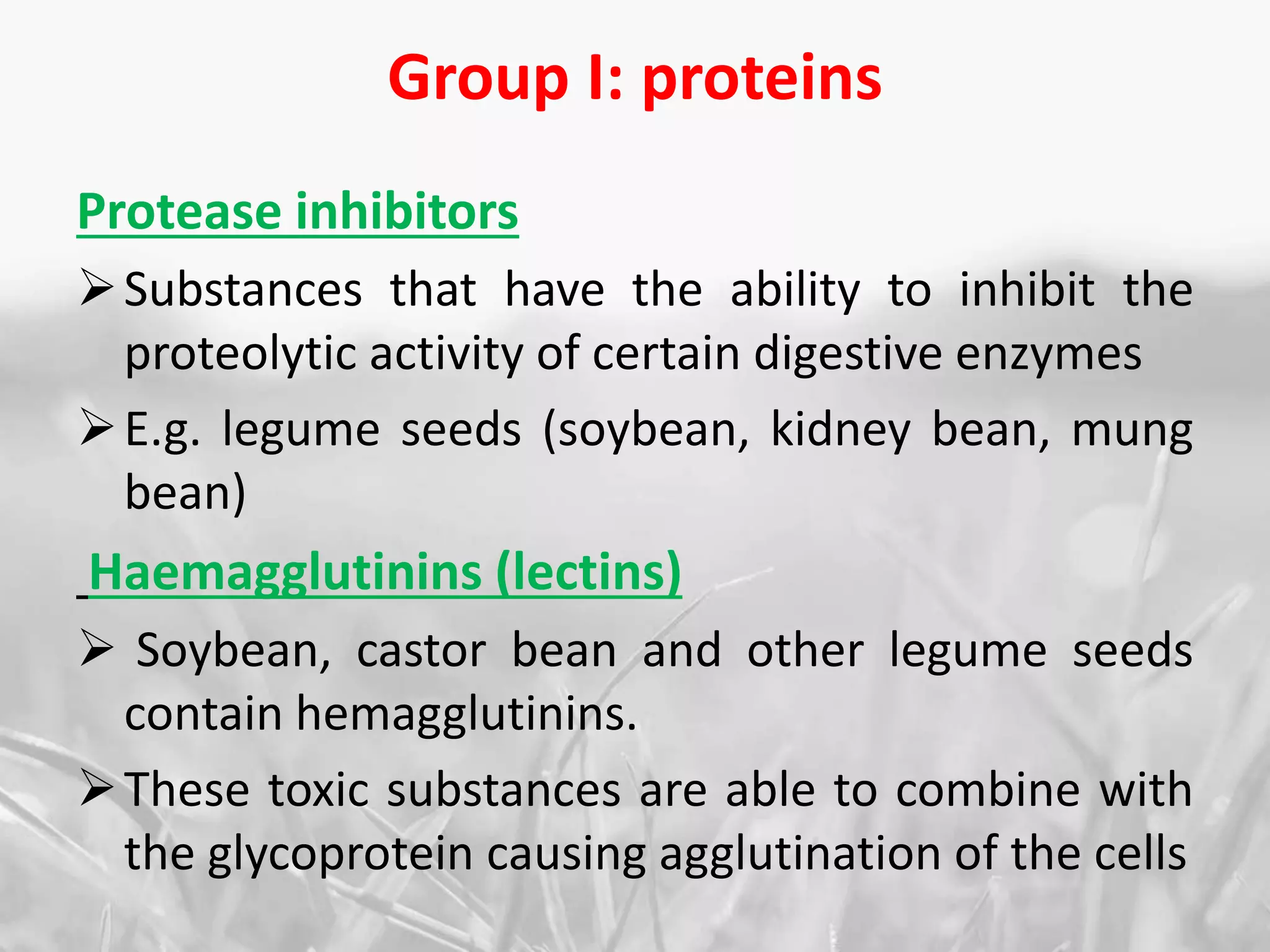 Anti nutritional factors and toxic elements in animal feed | PPTX