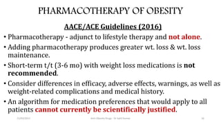 Anti obesity drugs | PPTX