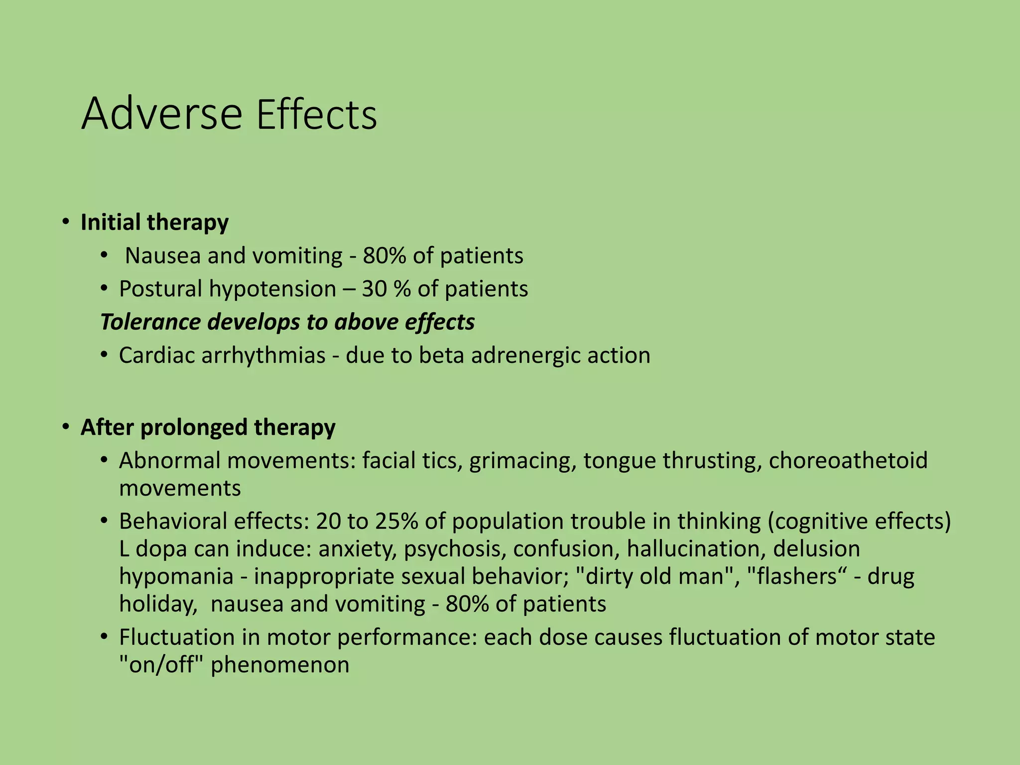 Anti parkinson drugs | PPT