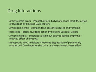 Anti parkinson drugs | PPT
