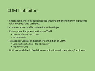 Anti parkinson drugs | PPT