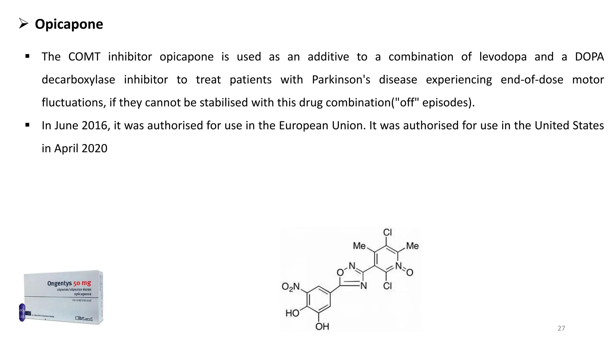 Anti -Parkinsonian Drugs-Medicinal Chemistry | PDF