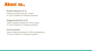 Anti patterns in Hadoop Cluster deployment | PPT | Cloud Computing | Internet