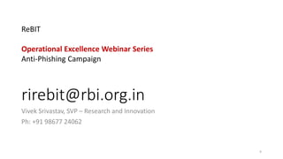 Anti-Phishing Webinar to implement DMARC for Email trust | PPTX