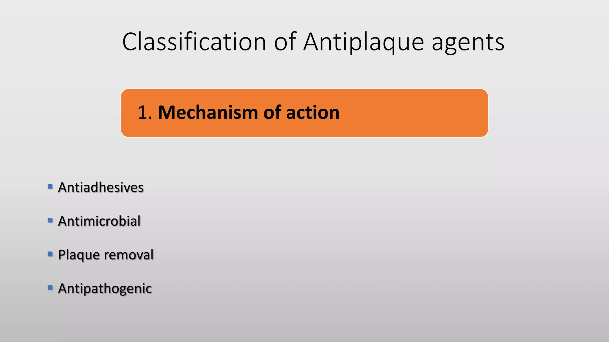 Anti plaque agents, Dr Sai Lakshmi | PPTX