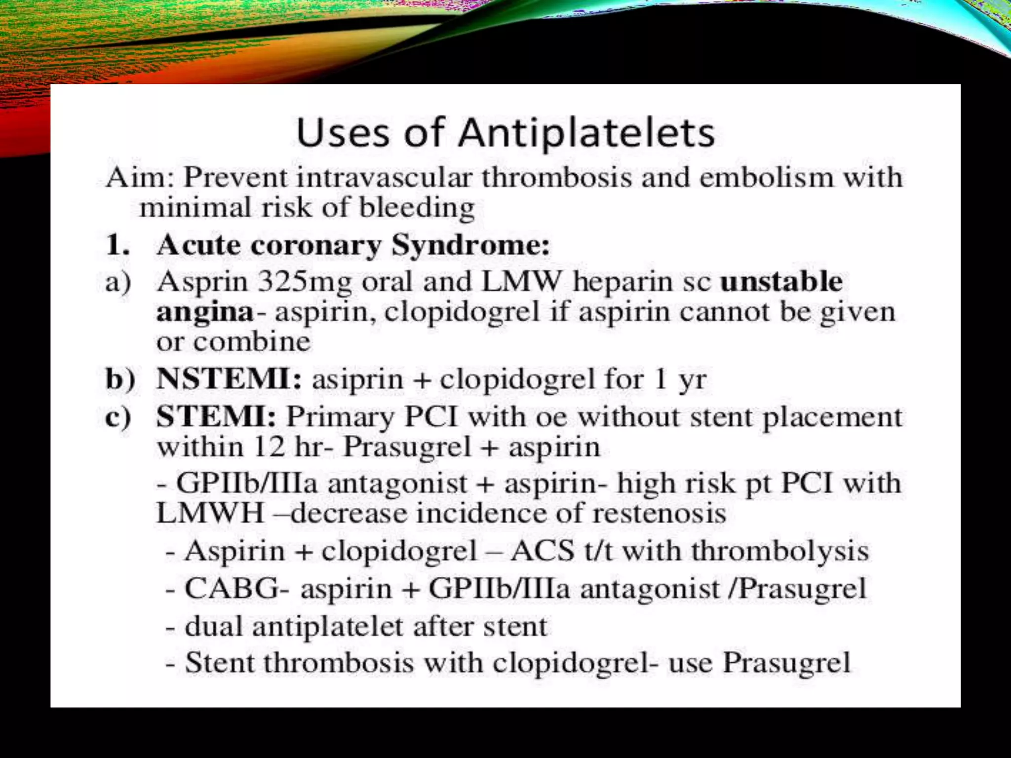 Anti- Platelet Drugs.pptx