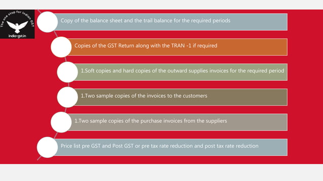 Anti profiteering in GST | PPTX