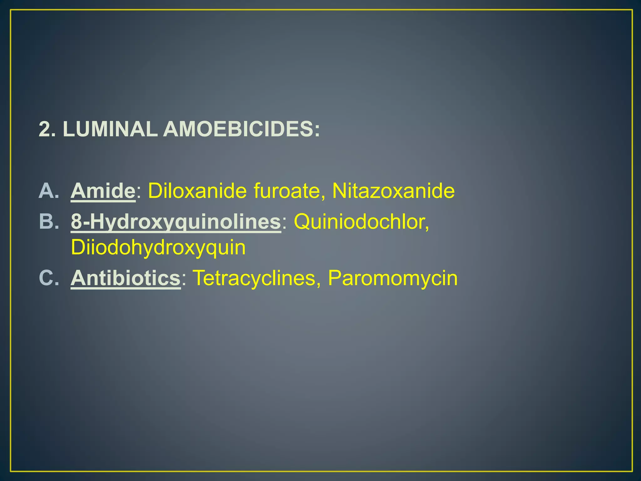 Anti protozoal drugs | PPTX
