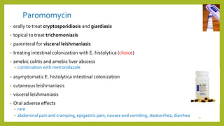 Anti protozoals | PPTX