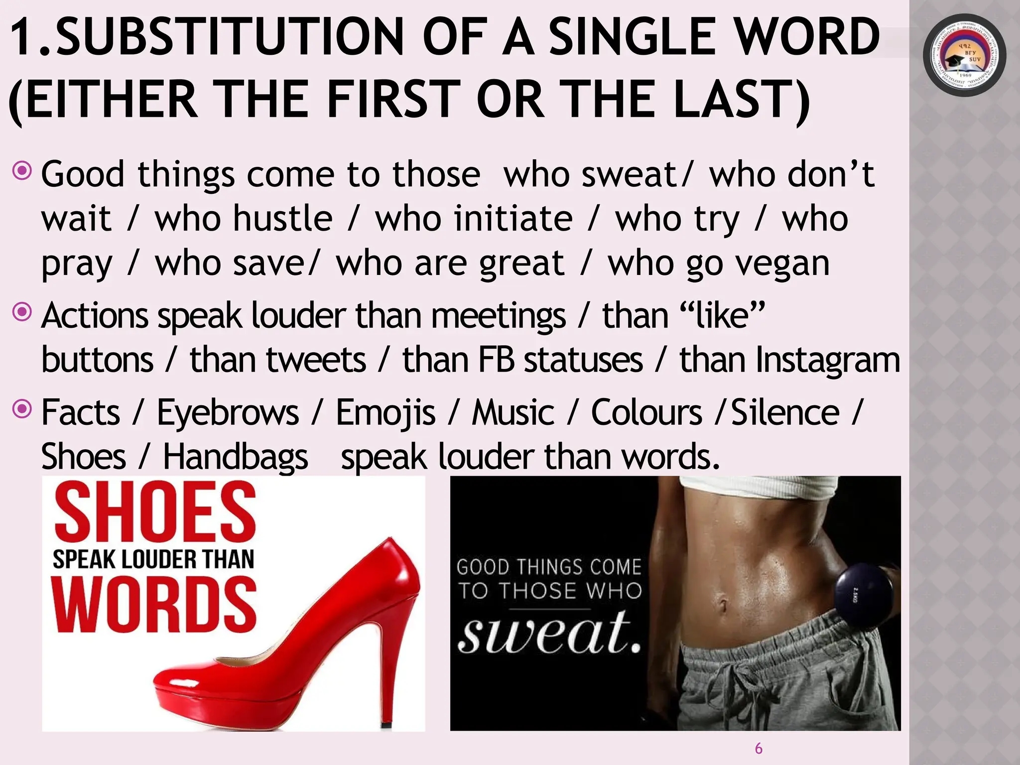 Anti-proverbs, Power-point presentation for English students | PPTX