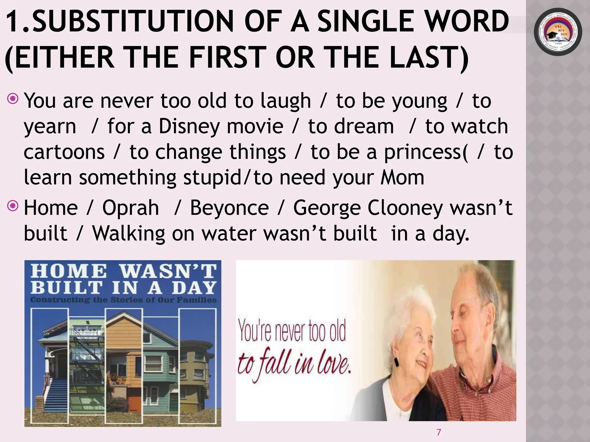 Anti-proverbs, Power-point presentation for English students | PPTX