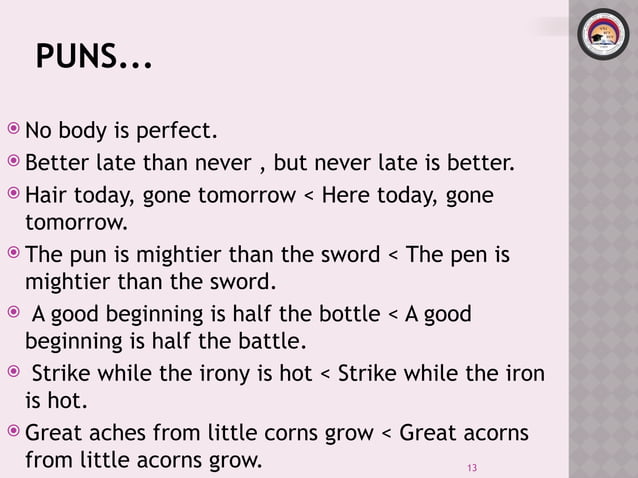 Anti-proverbs, Power-point presentation for English students | PPTX