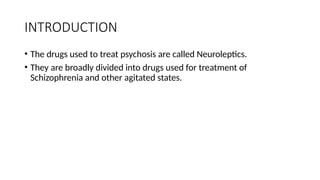 Anti - psychotic drugs DRP department of pharmacology | PPTX