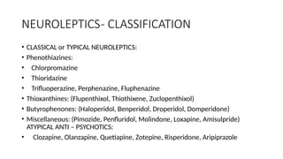 Anti - psychotic drugs DRP department of pharmacology | PPTX