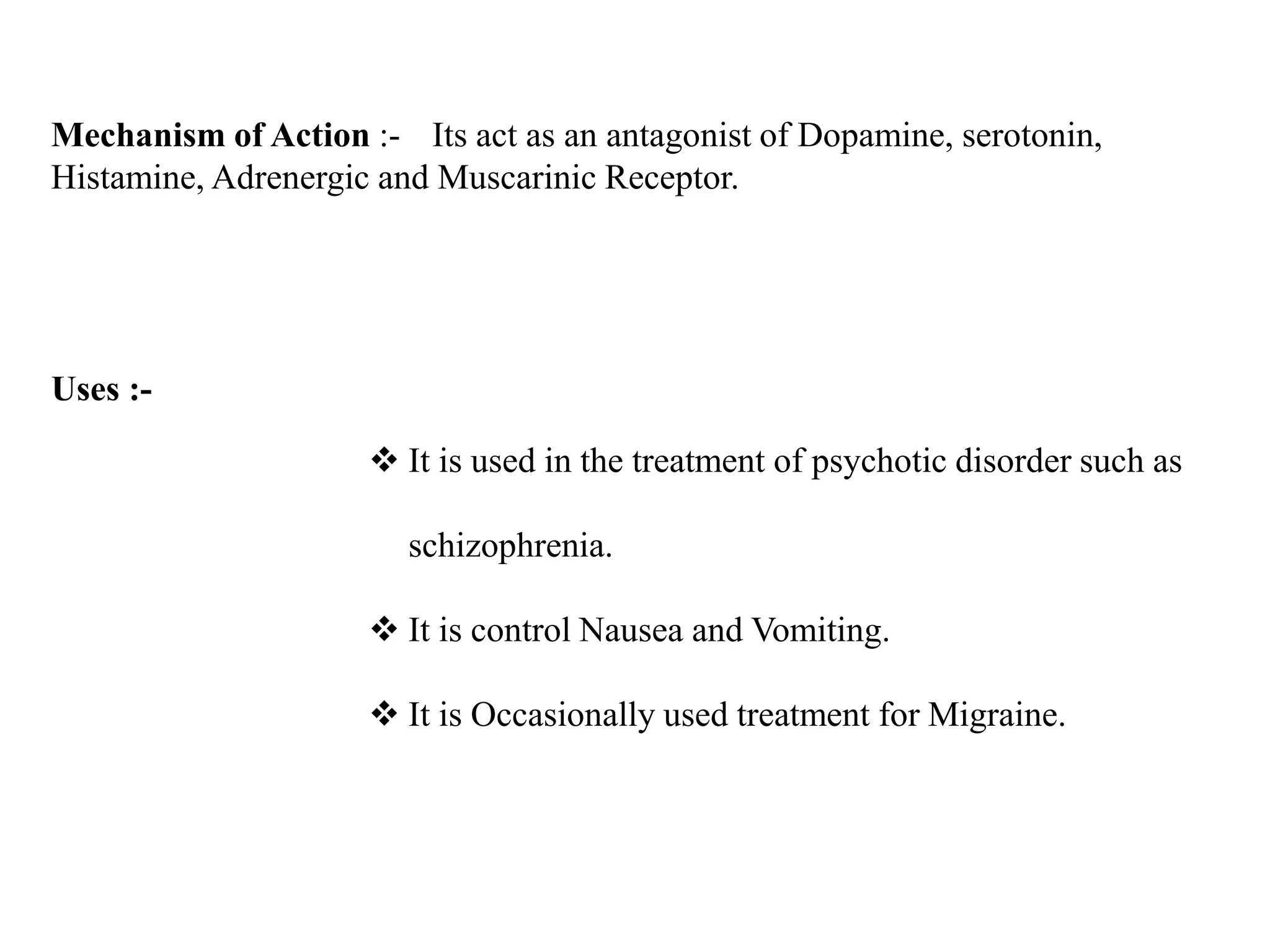 Anti psychotics drug _Sem IV_ Medicinal Chemistry- I | PPTX