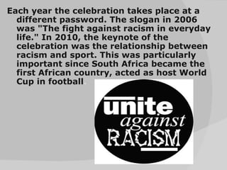 Anti racism day | PPT
