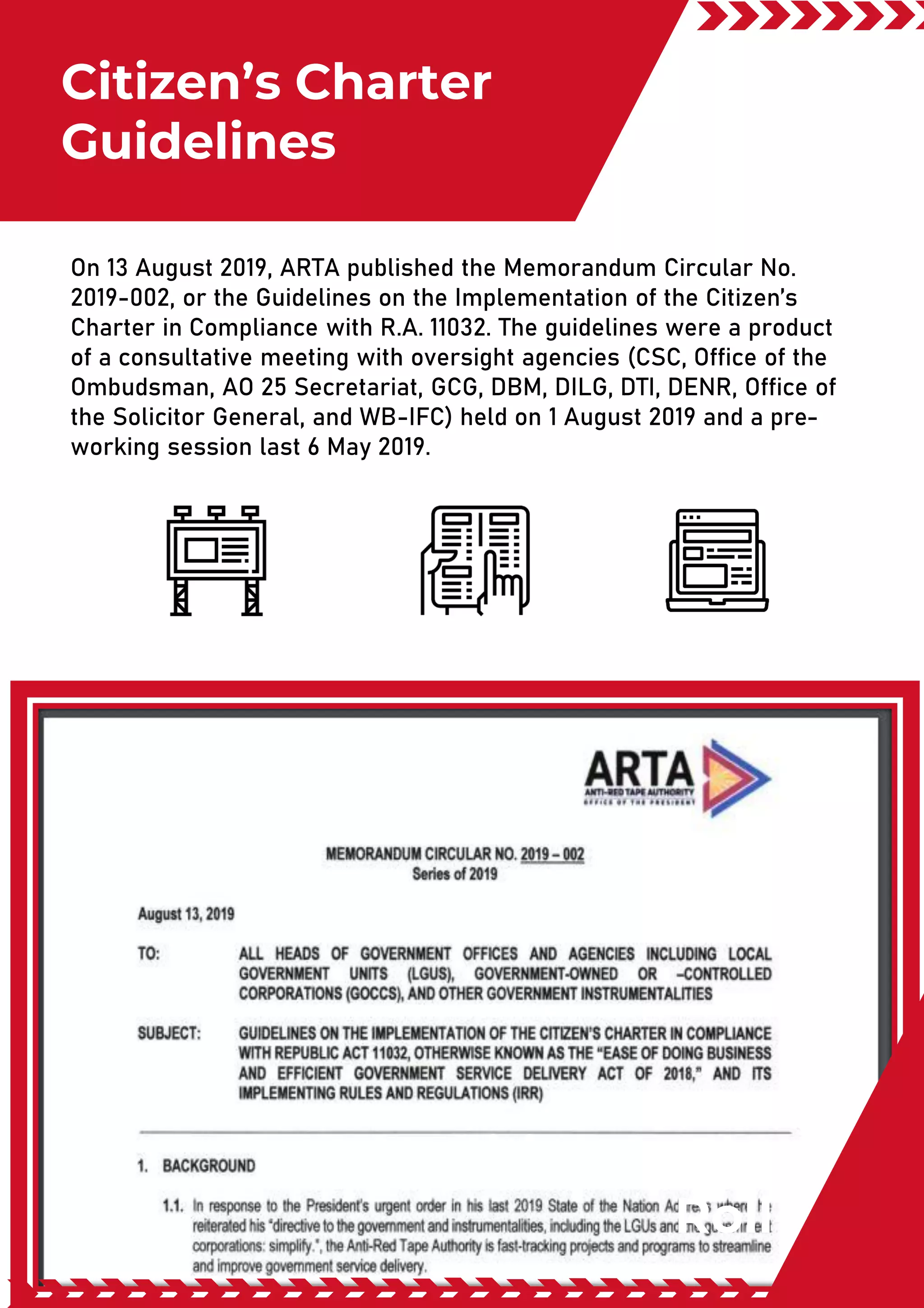 Anti-Red Tape Authority 2019-2020 Accomplishment Report | PDF
