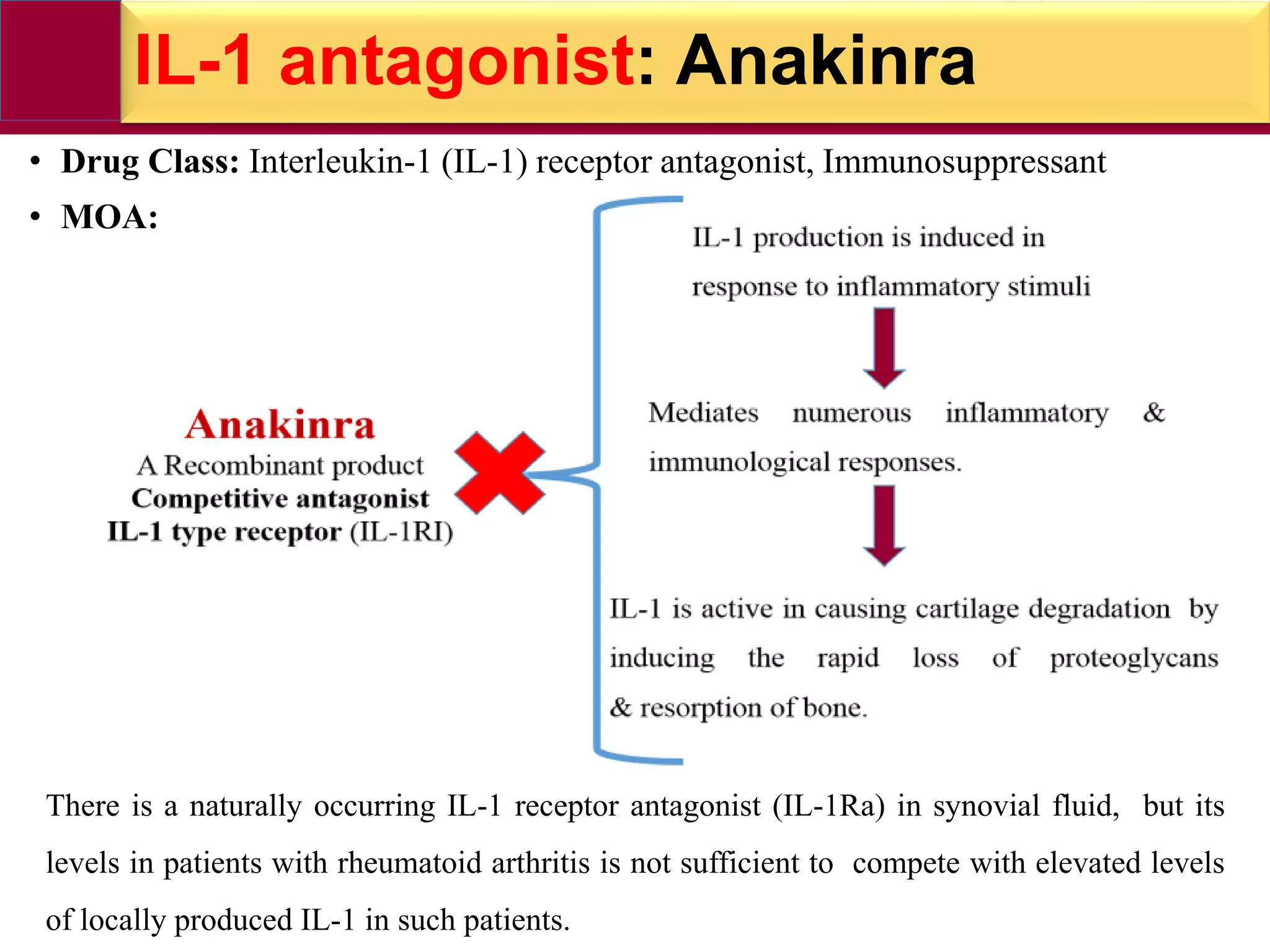 Anti-Rheumatic drugs | PPTX