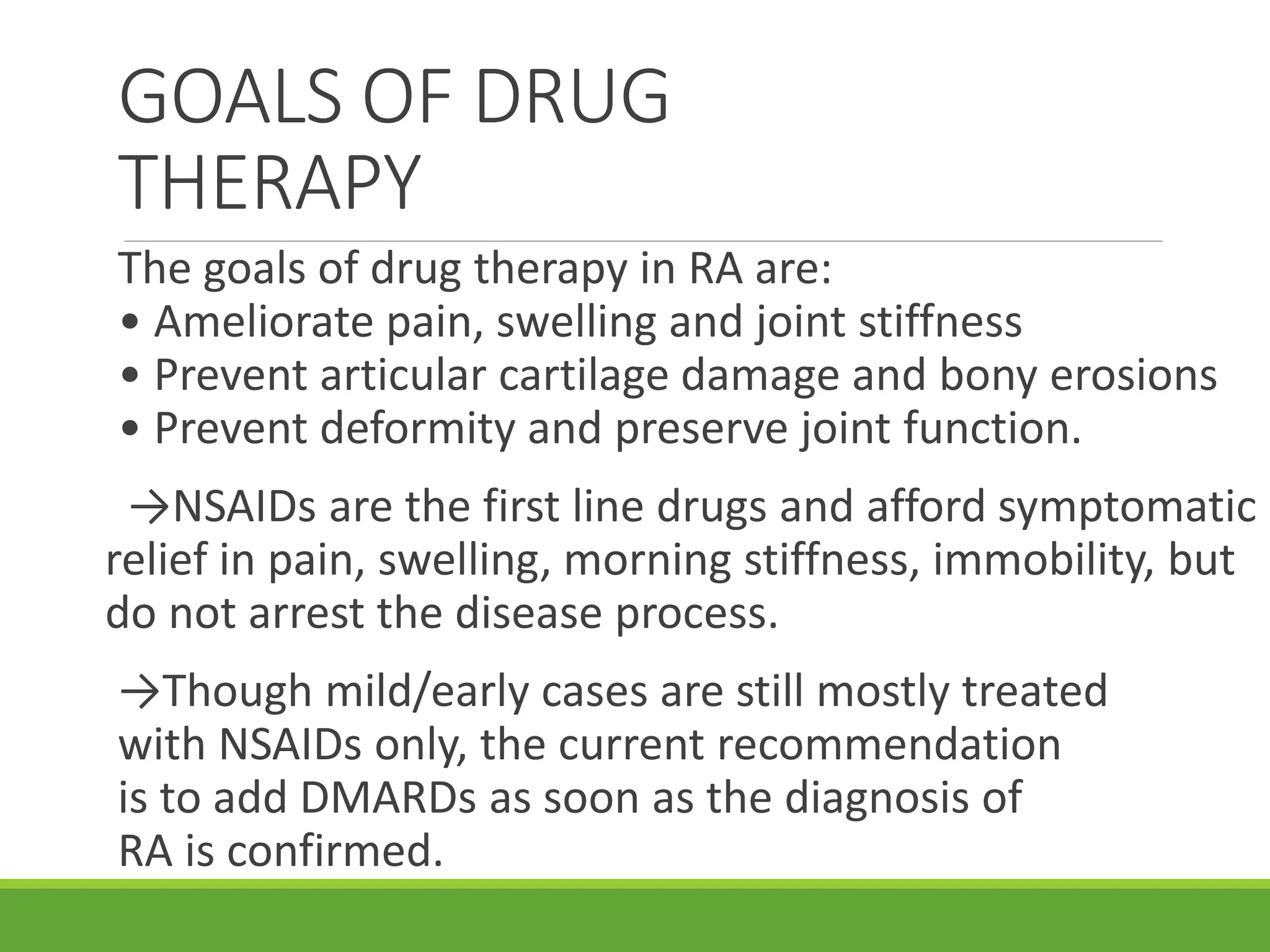 Anti rheumatoid drugs | PPTX