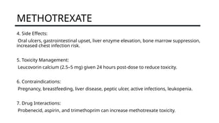 ANTI-RHEUMATOID DRUGS - PHARMACOLOGY.PPT