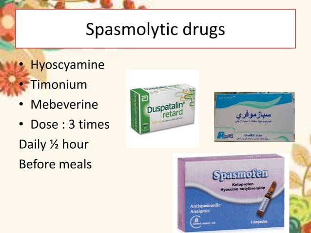 Anti spasmodics | PPT