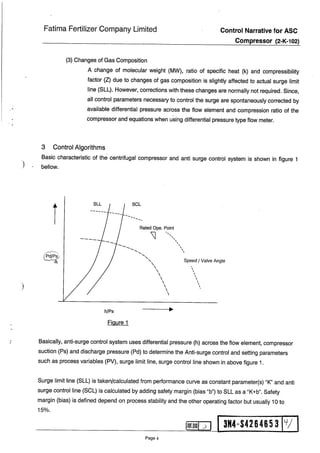 Anti surge control scheme | PDF