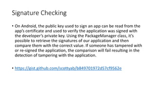 Anti-tampering in Android and Take Look at Google SafetyNet Attestation ...