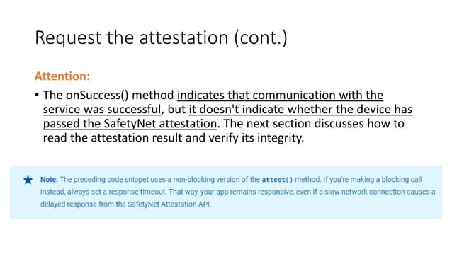 Anti-tampering in Android and Take Look at Google SafetyNet Attestation ...