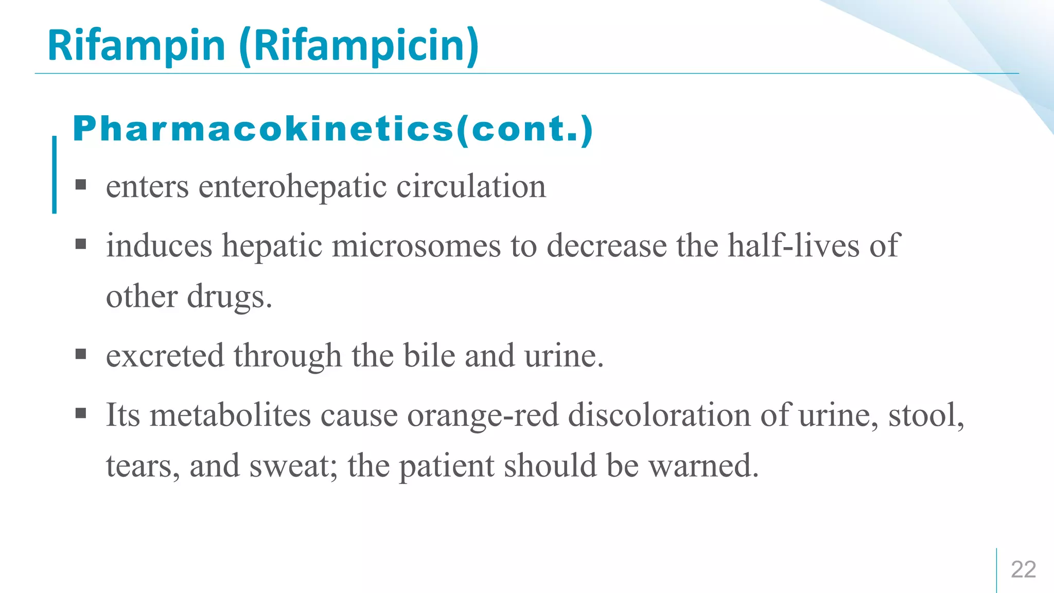 Anti-Tuberculous & Anti-leprosy drugs | PPTX