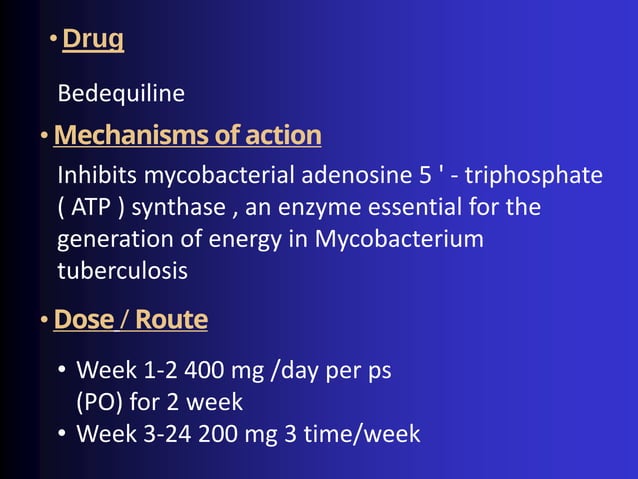 ANTI - TUBERCULOSIS DRUG - PHARMACOLOGY | PPT