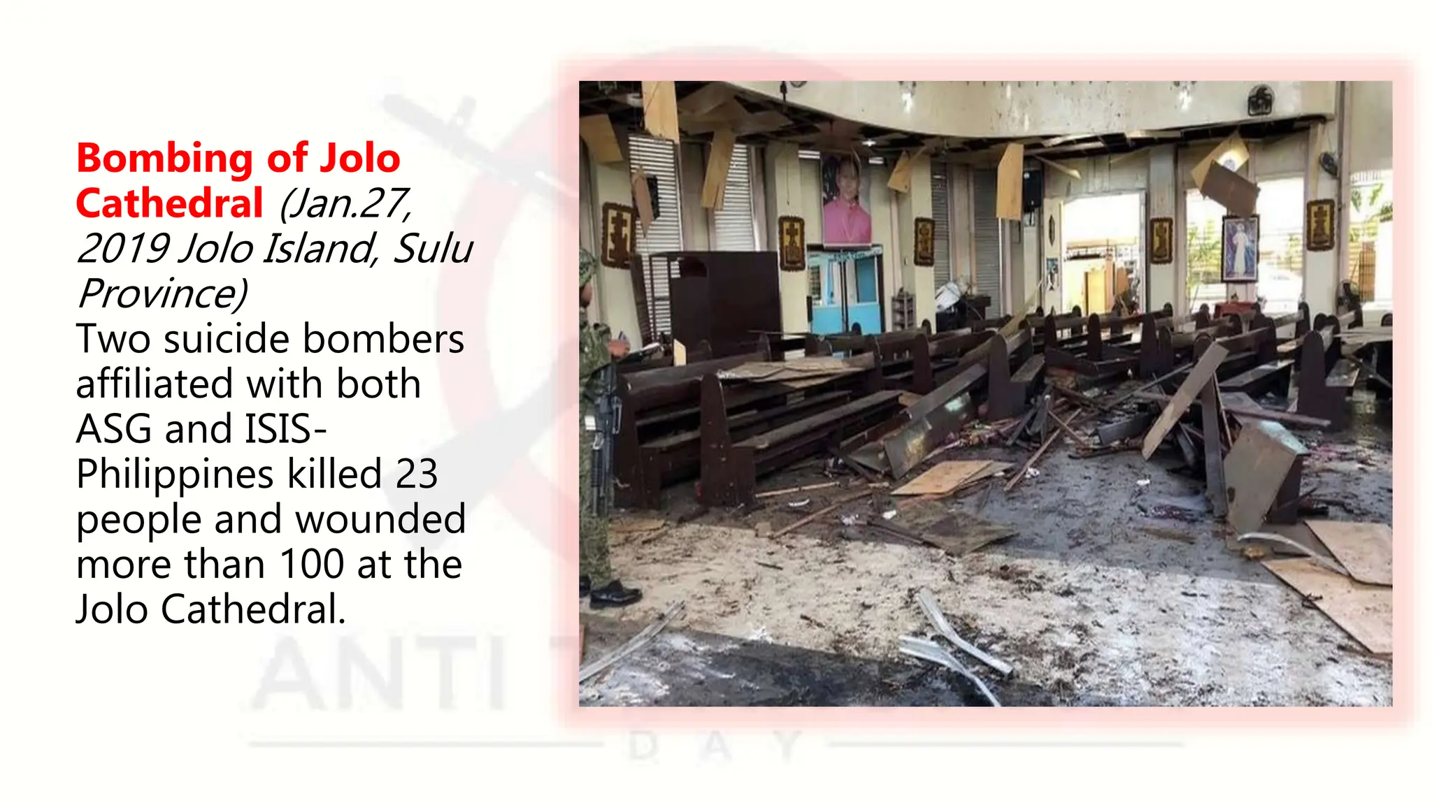 Community Anti-Terrorism Awareness in Philippines | PPTX