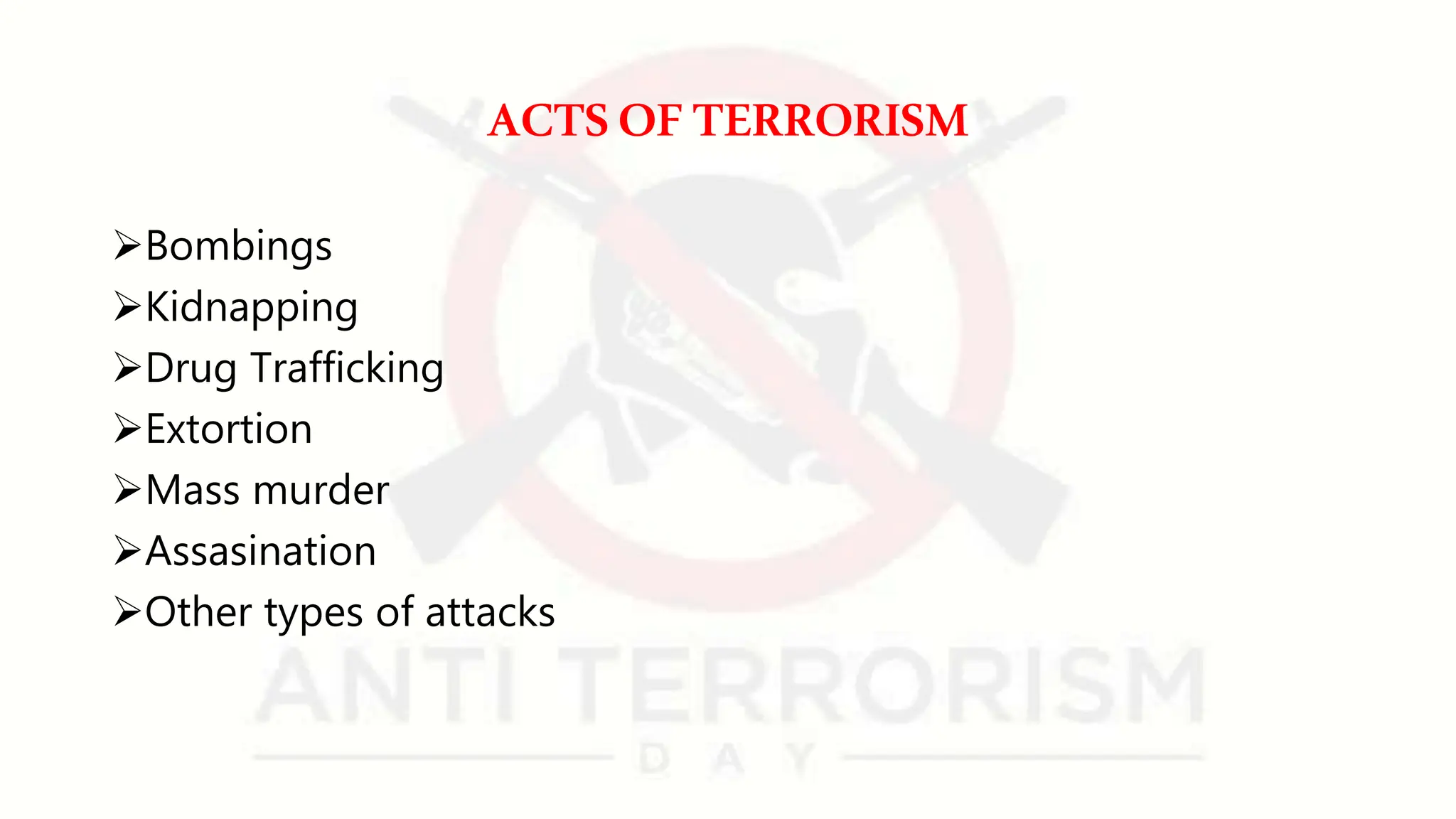 Community Anti-Terrorism Awareness in Philippines | PPTX
