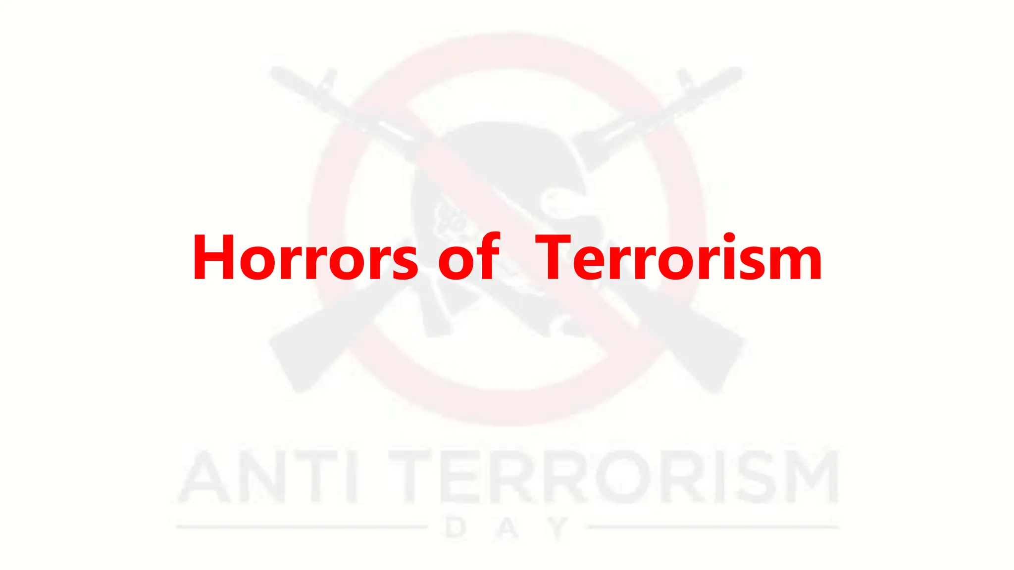Community Anti-Terrorism Awareness in Philippines | PPTX