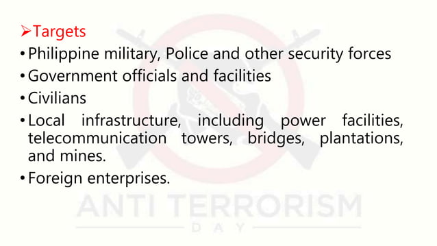 Community Anti-Terrorism Awareness in Philippines | PPTX | Terrorism ...