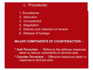 ANTI-TERRORISM PROCEDURES FOR SECURITY.ppt