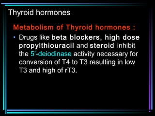 Anti thyroid drugs | PPT
