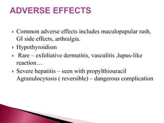 Anti thyroid drugs | PPTX