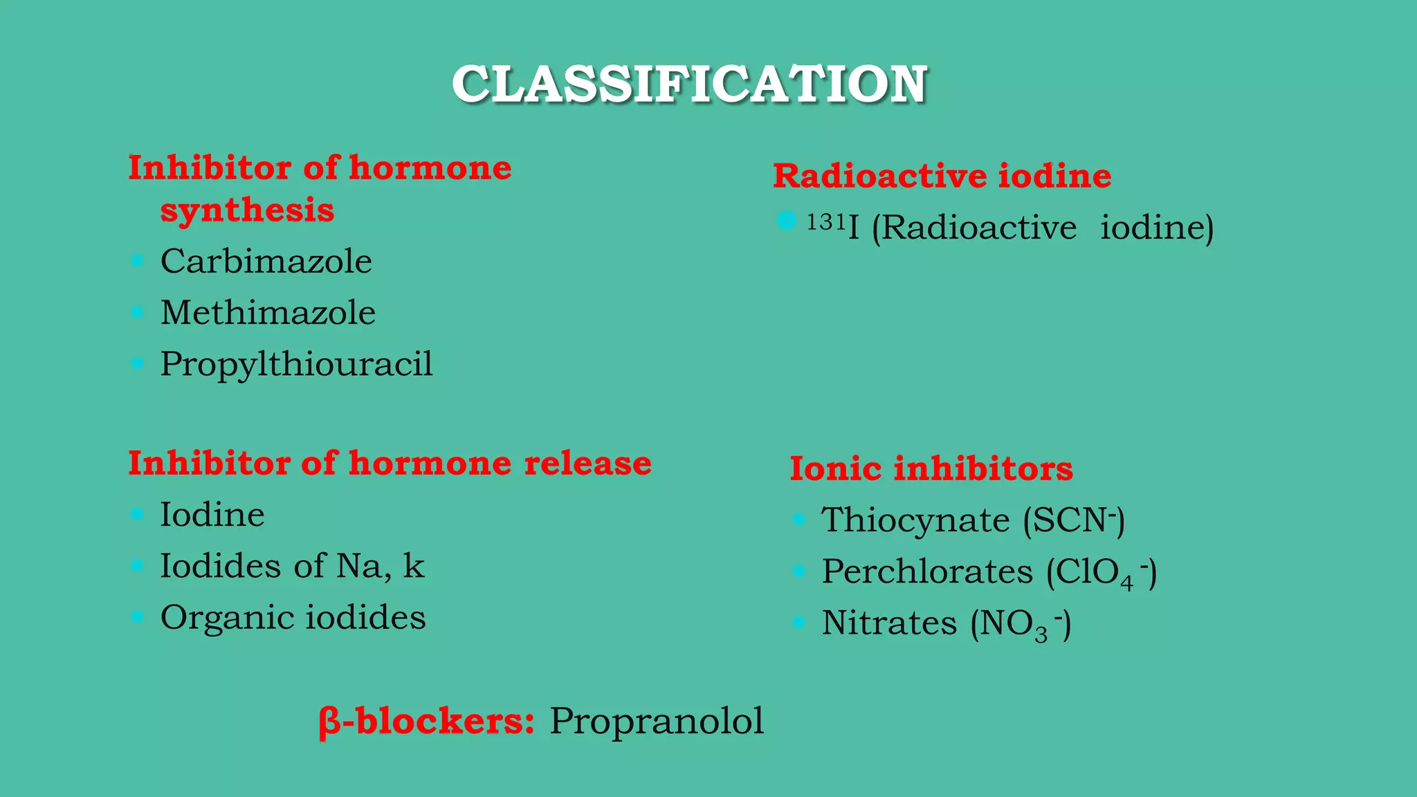 Anti thyroid drugs | PDF