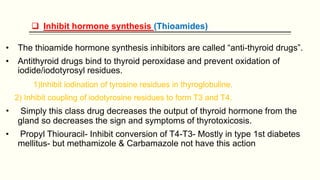 Anti-Thyroid Drugs and Its Applications.pptx