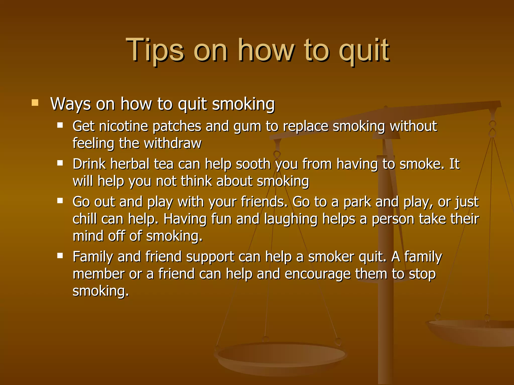Anti-Tobacco Project | PPT