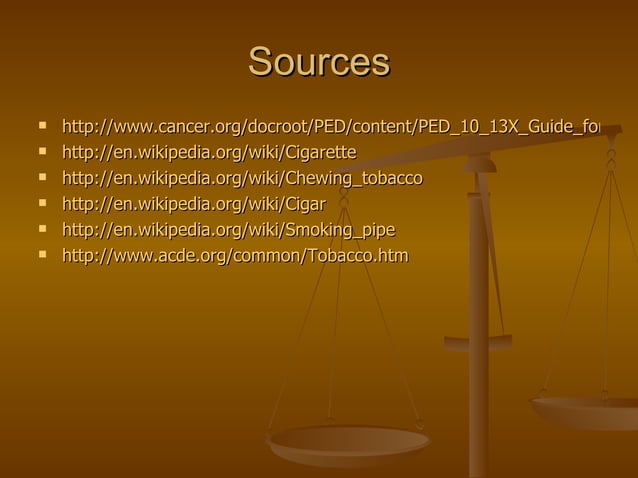 Anti-Tobacco Project | PPT